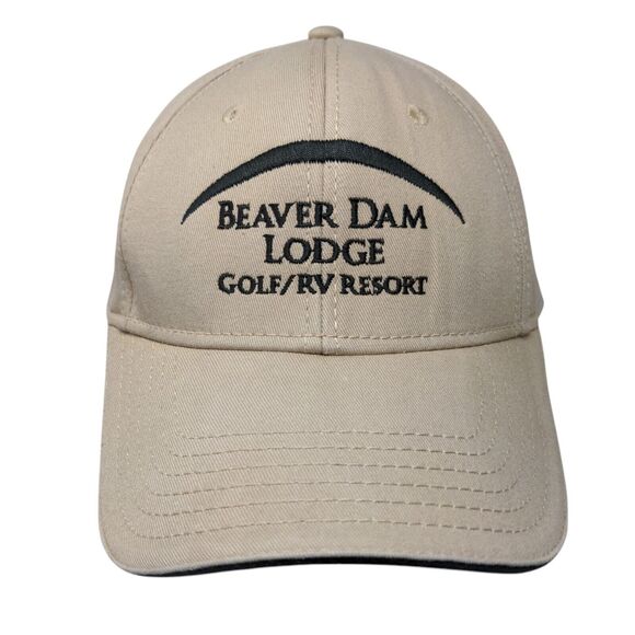 OTTO | Accessories | Beaver Dam Lodge Golf Rv Resort Strapback Hat Tan ...
